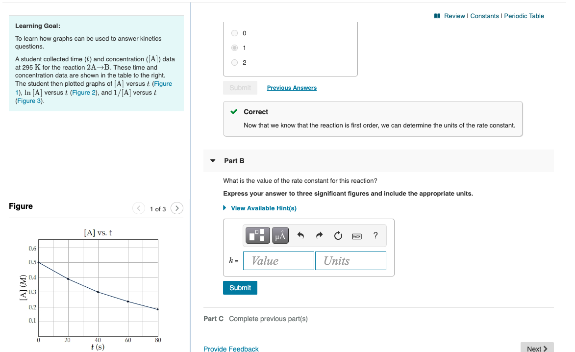 Solved MI Review Constants Periodic Table 0 Learning Goal: | Chegg.com