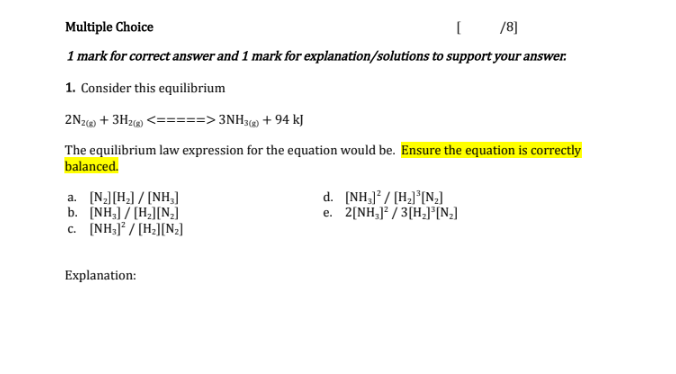 Solved code class="asciimath">Multiple Choice 1 ﻿mark for | Chegg.com
