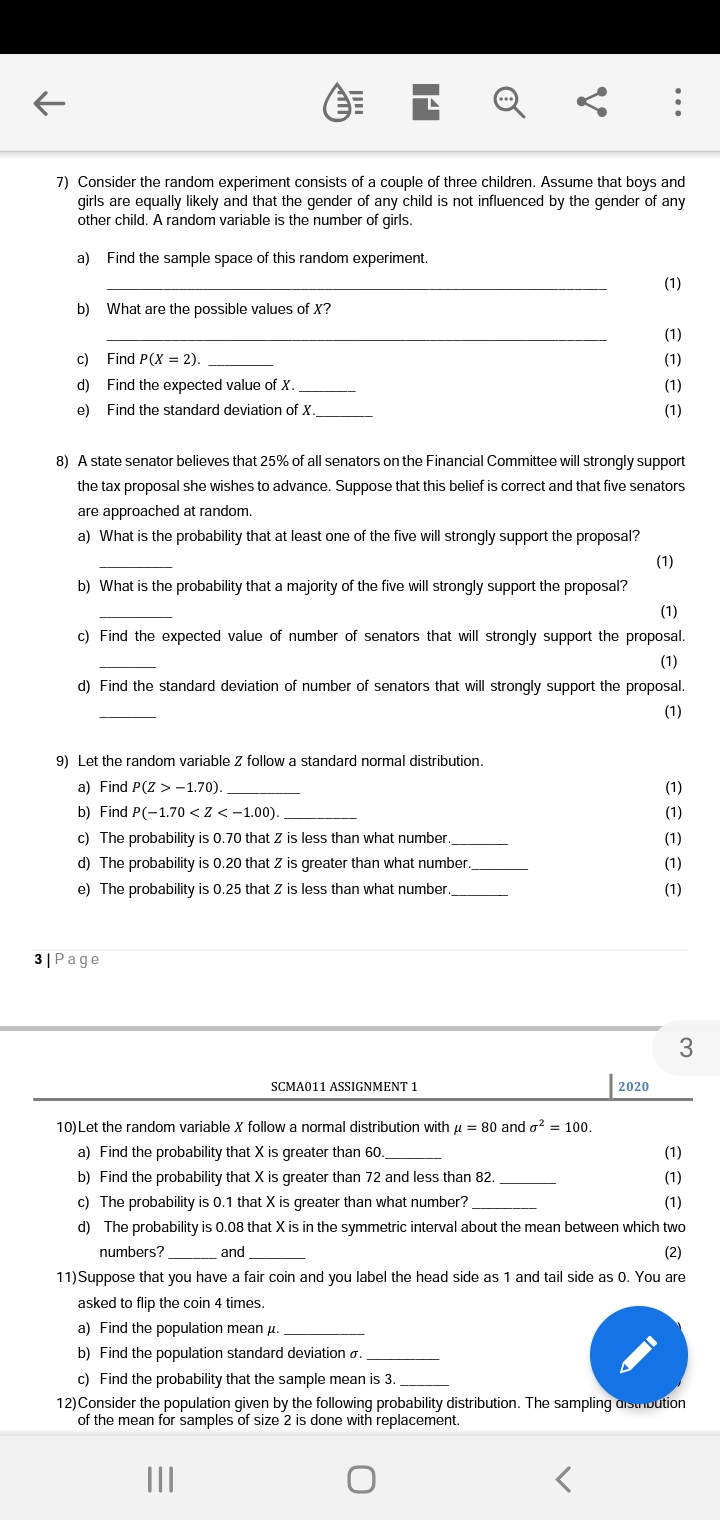 Solved COM 7) Consider the random experiment consists of a | Chegg.com