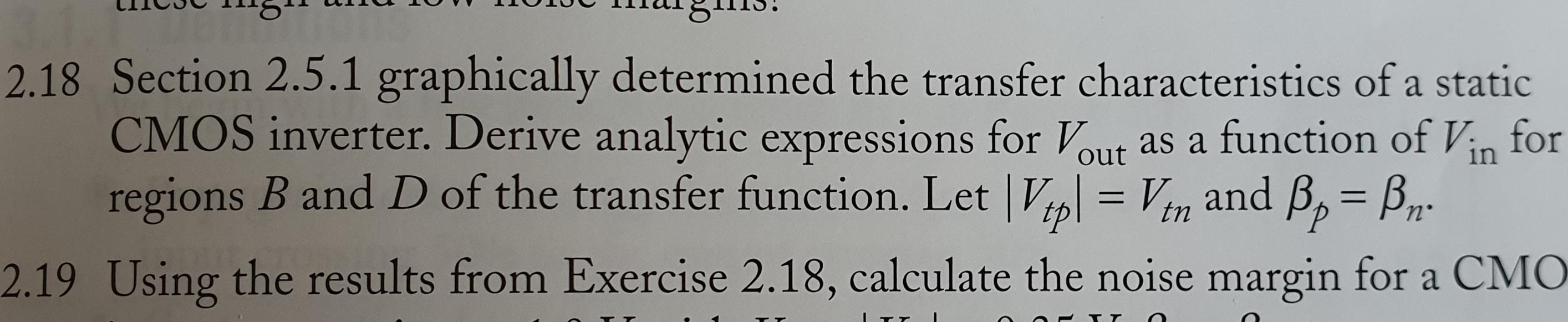 Solved regions B = = tn the transfer function. Let "tpl and | Chegg.com