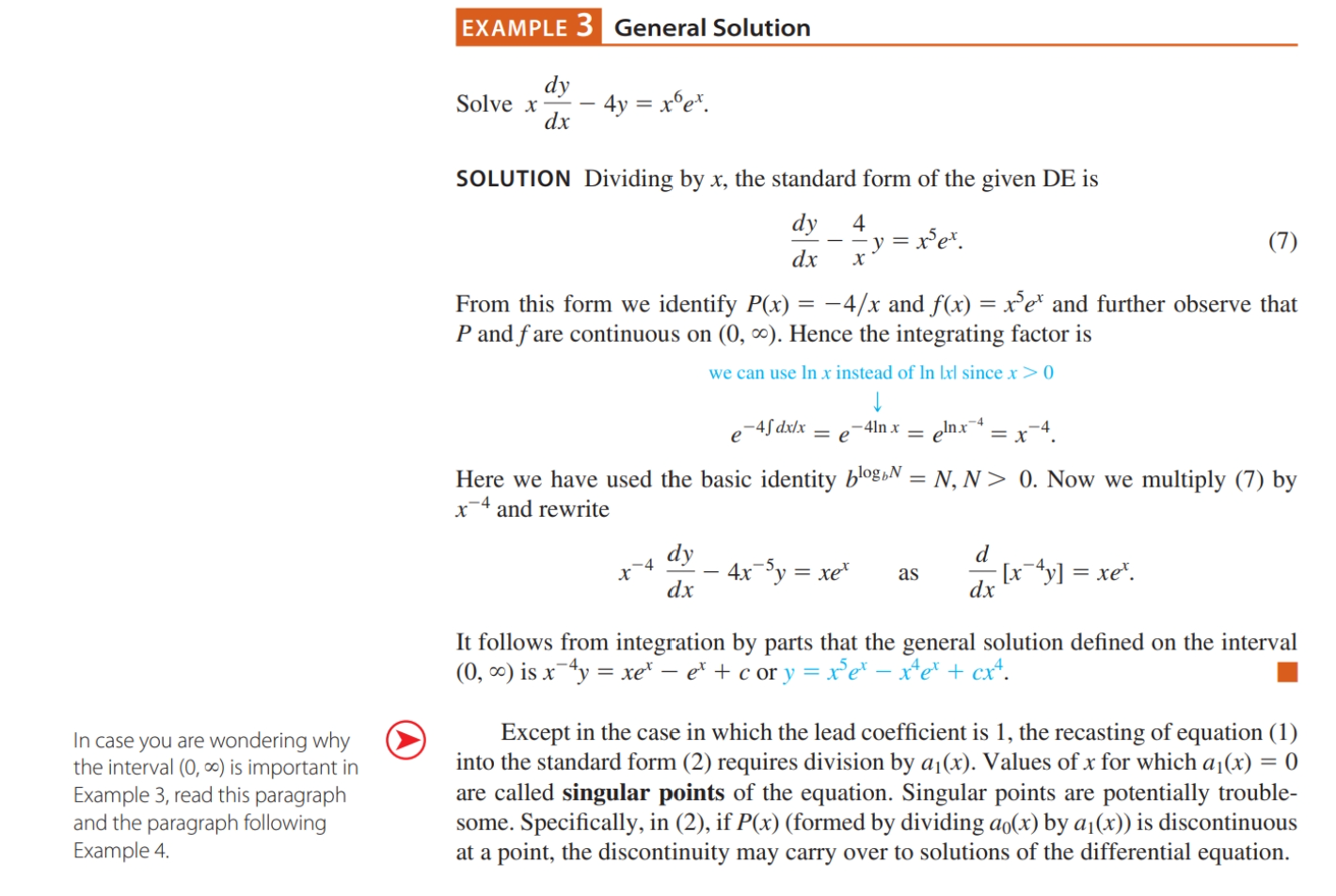 Solved 50. Reread Example 3 and then discuss, with reference | Chegg.com