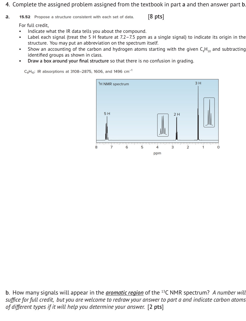 Solved Complete the assigned problem assigned from the | Chegg.com