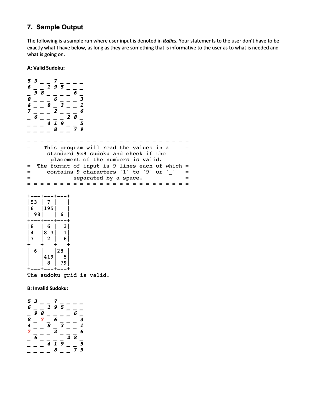 Solved 2. More Assignment Specifics This program will read | Chegg.com