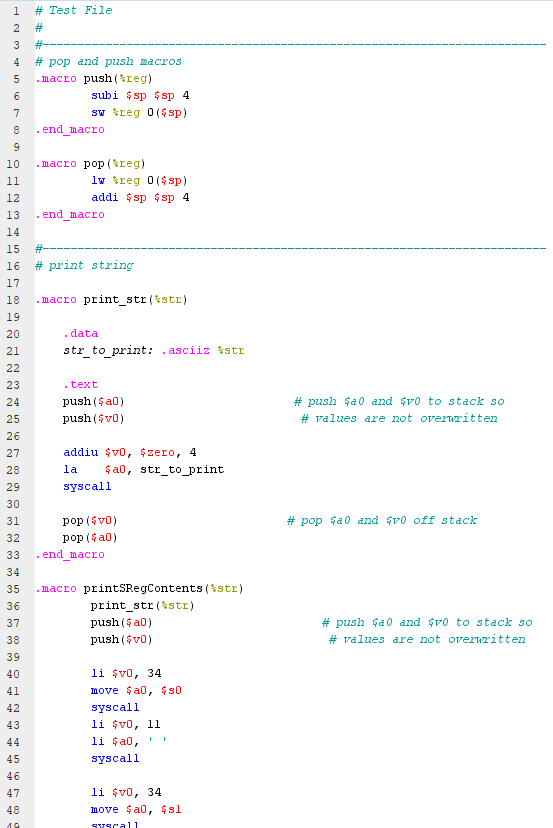 IN MIPS The objective of this program is to implement | Chegg.com