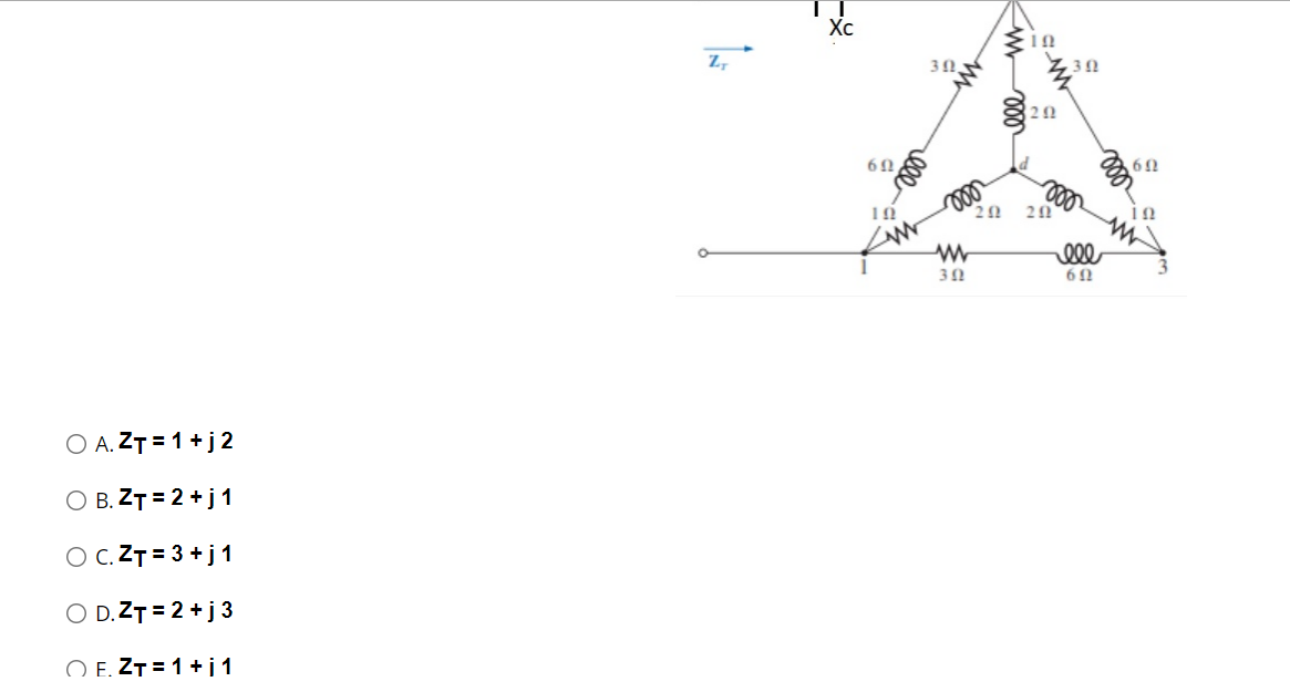 Solved Xc Z, 3 Ω. 3 Ω 2 Ω 6 Ω 6 Ω 000 1Ω ΔΩ 20 ΙΩ A 302 000, | Chegg.com