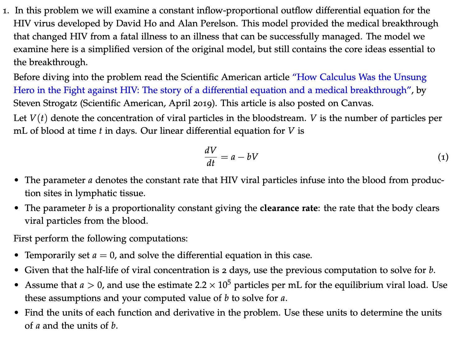 Solved In this problem we will examine a constant | Chegg.com