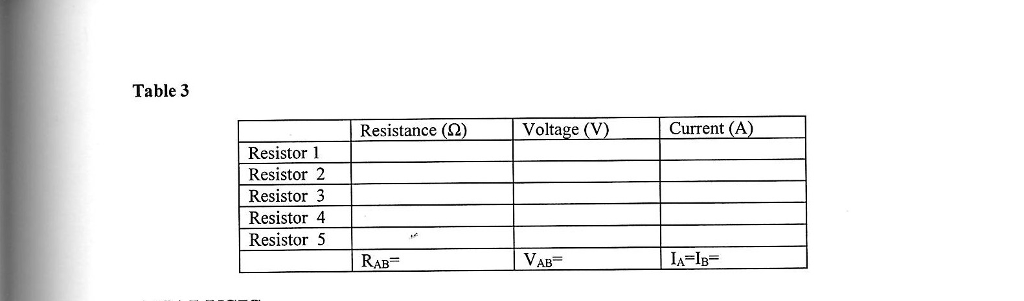 Solved Figure 3. Bridge circuit Ri R2 R, R3 Rt PROCEDURE | Chegg.com