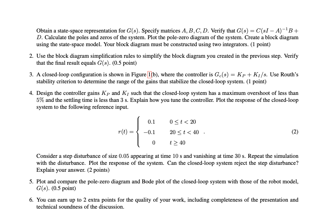 1 Spray-Paint Robot Computer control of a robot to | Chegg.com