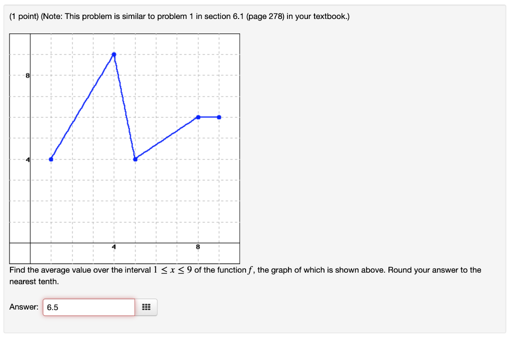 Solved (1 point) (Note: This problem is similar to problem 1 | Chegg.com