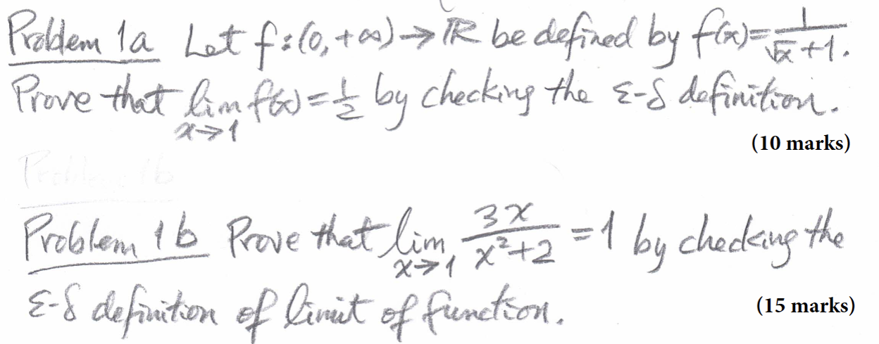 Solved Problem 1a Let f:(0,+∞)→R be defined by f(x)=α+11 | Chegg.com
