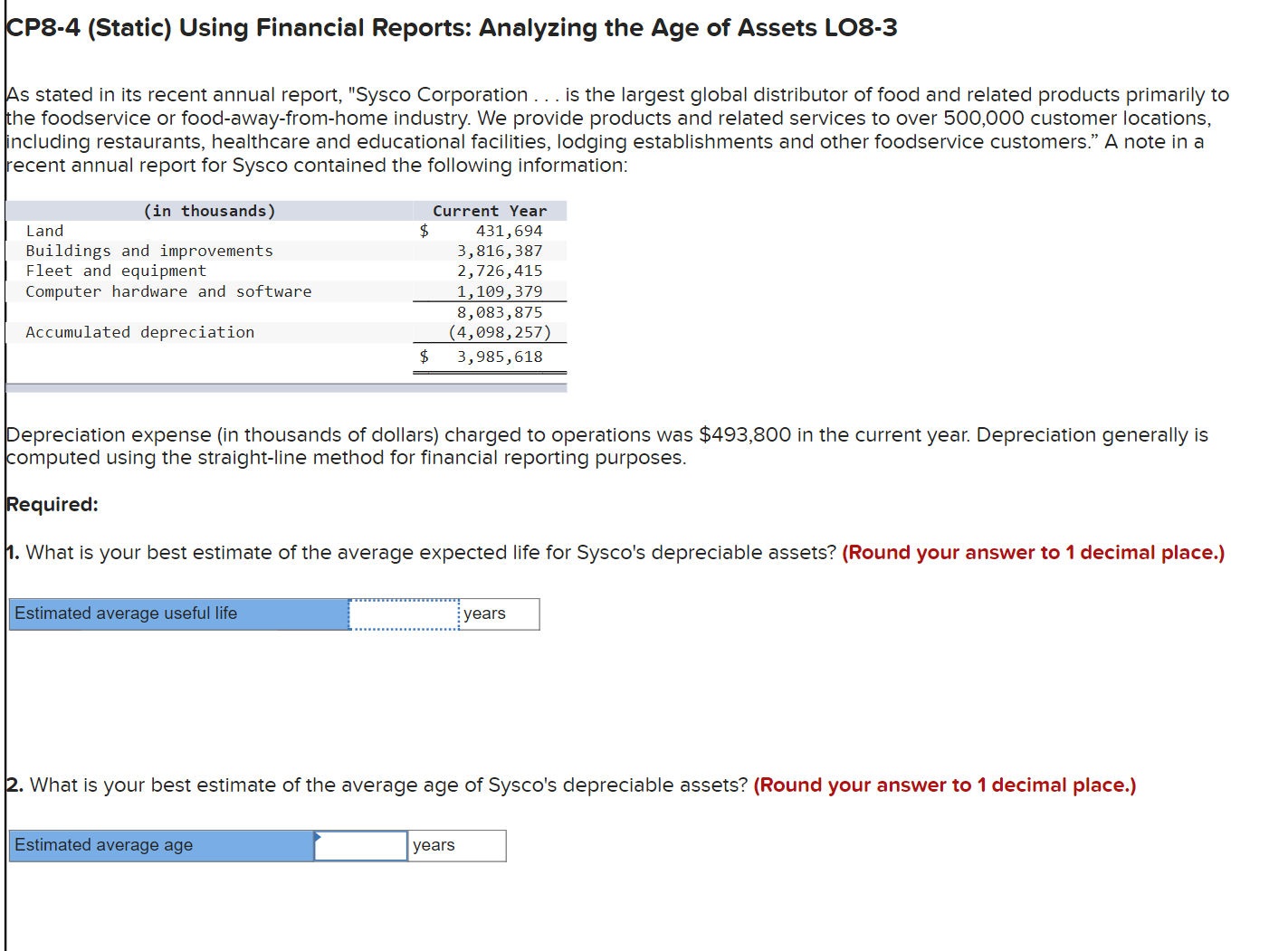 Solved CP8-4 (Static) Using Financial Reports: Analyzing the | Chegg.com