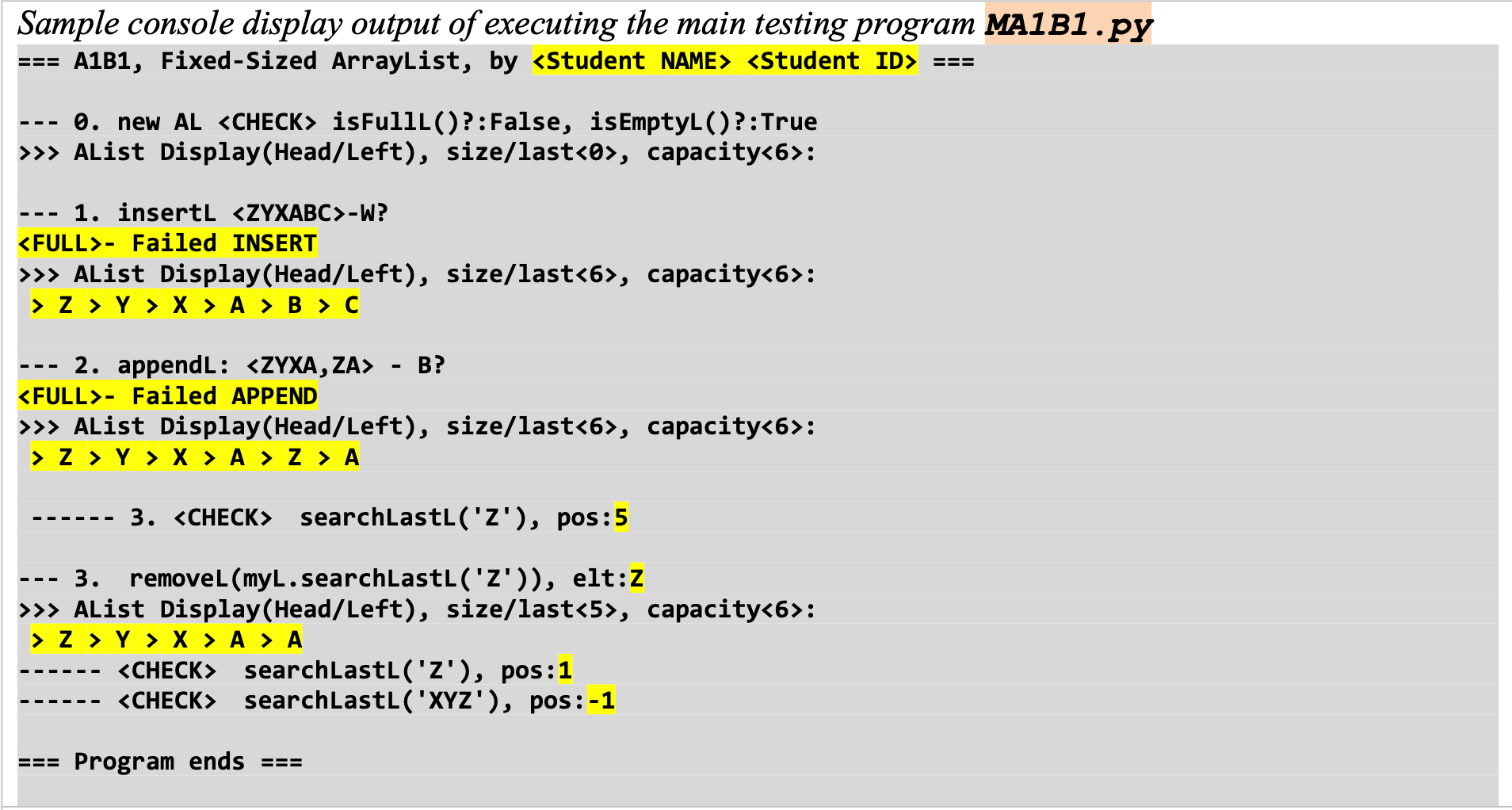 Solved course. O Students have learnt how the list is | Chegg.com