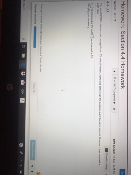 Solved Homework Section 4 4 Homework Score 0 Of 1 Pt