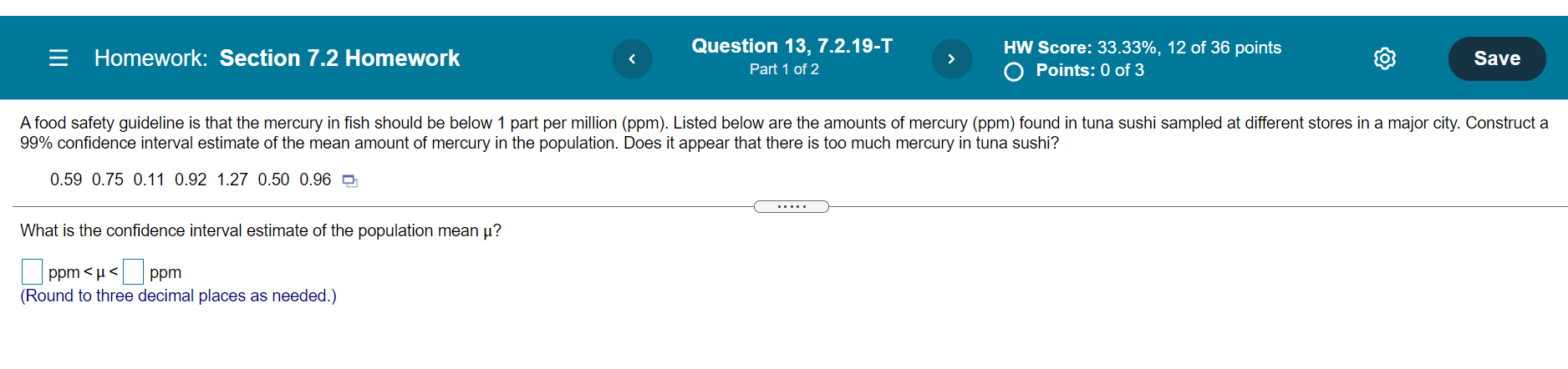Solved Homework Section 7 2 Homework Question 13