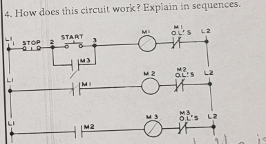 Solved 4. How does this circuit work? Explain in sequences. | Chegg.com