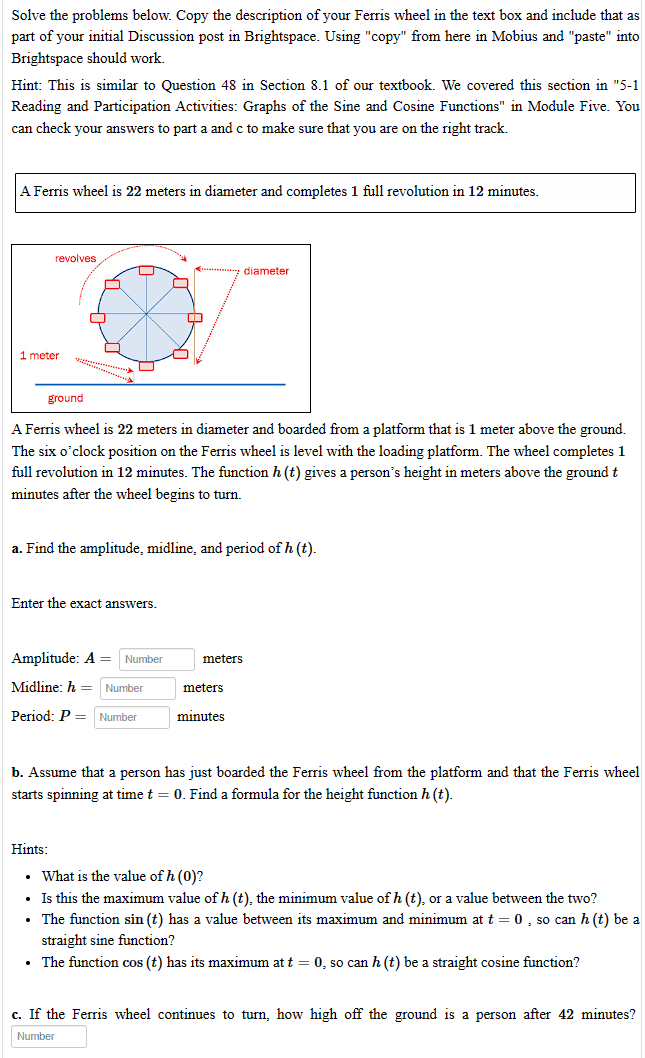Solved Solve the problems below. Copy the description of | Chegg.com