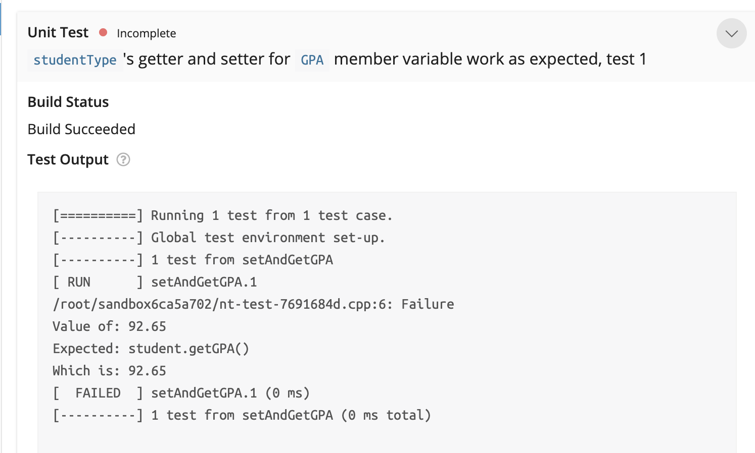 Instructions Chapter 9 defined the struct studentType | Chegg.com