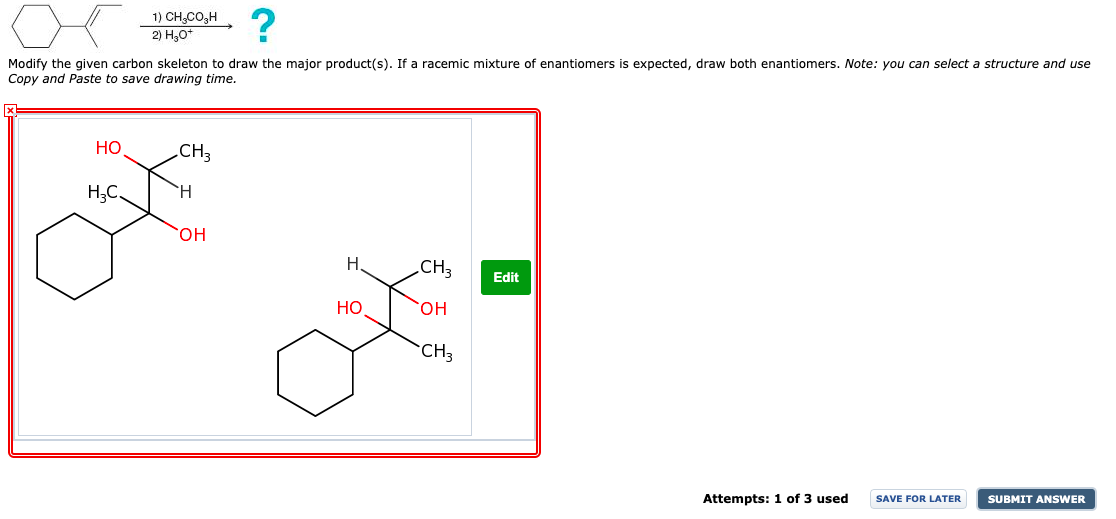 Solved Draw the expected product(s). Consider whether a | Chegg.com