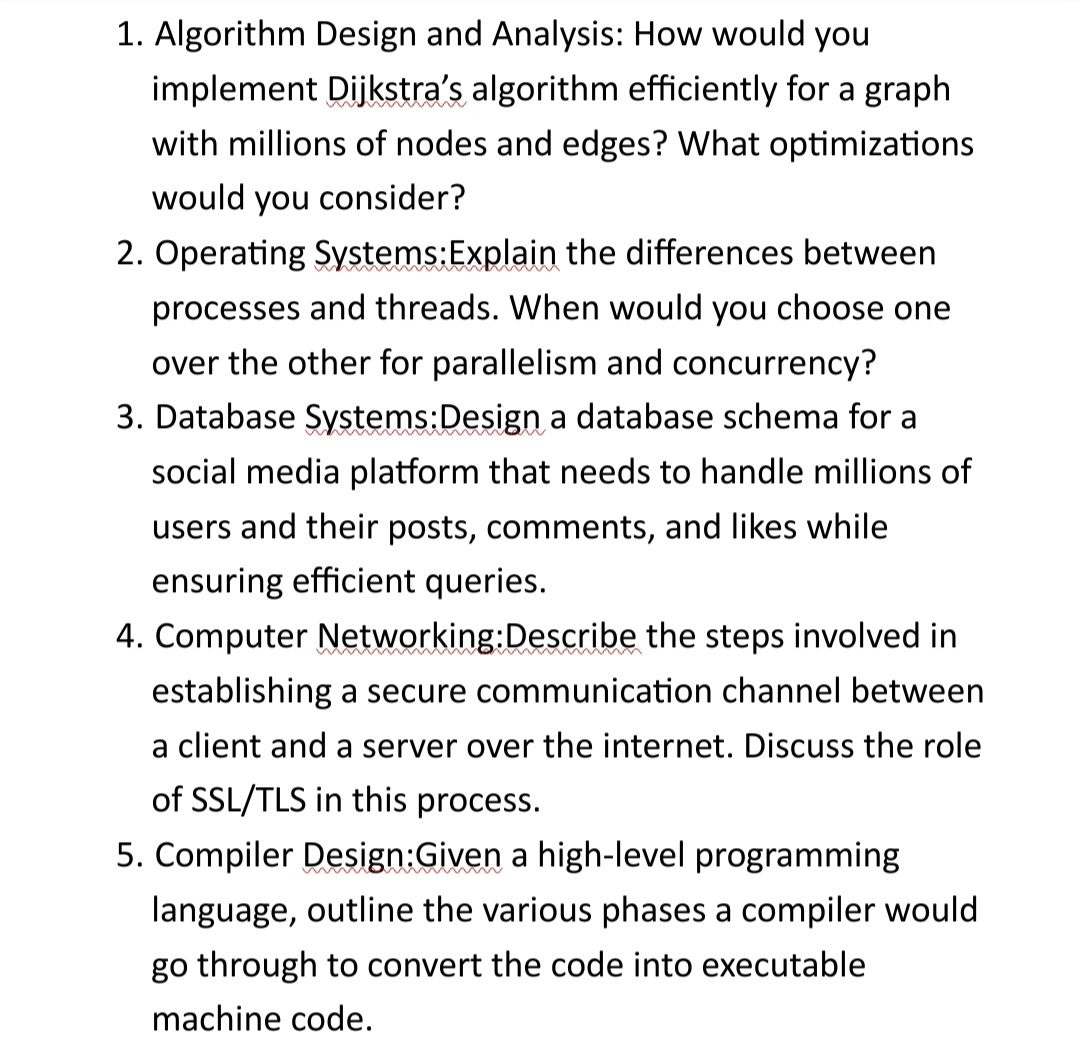 Solved 1. Algorithm Design and Analysis: How would you | Chegg.com