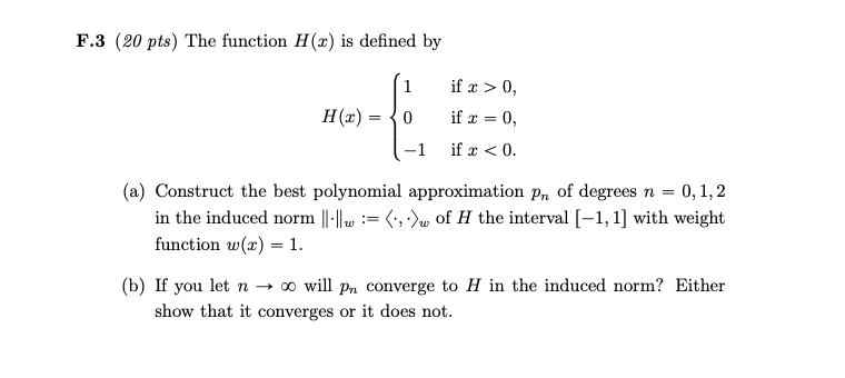 Solved F.1 (10 pts) Find all the eigenvalues and | Chegg.com