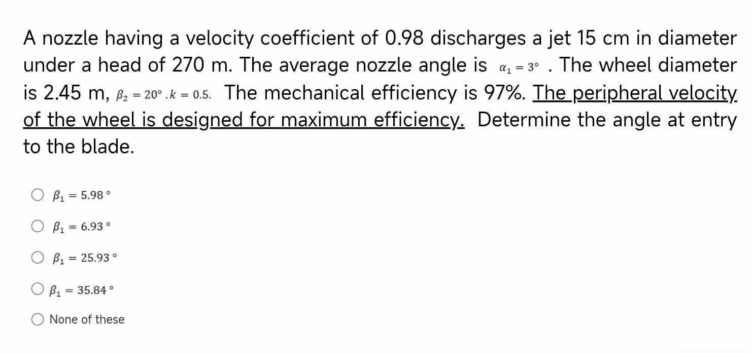 Solved make sure your answer is in the given optionno need | Chegg.com