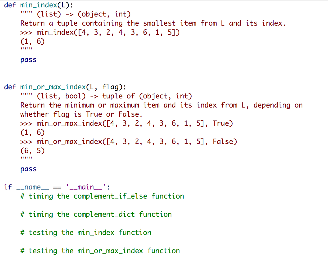 Solved Starter code by Purva Gawde. Implementation by CSCA20 | Chegg.com