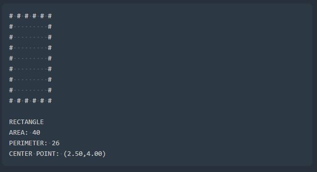 Solved 2. Rectangle by CodeChum Admin A rectangle can be | Chegg.com