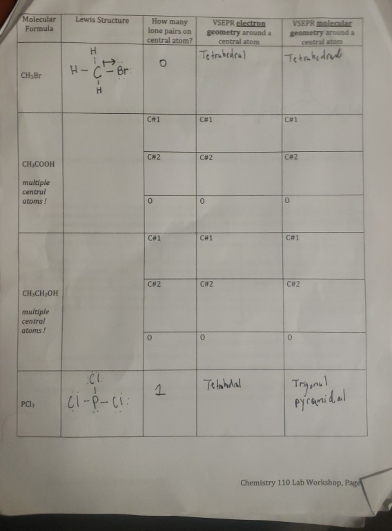 Solved how to draw a Lewis structure with multiple central | Chegg.com