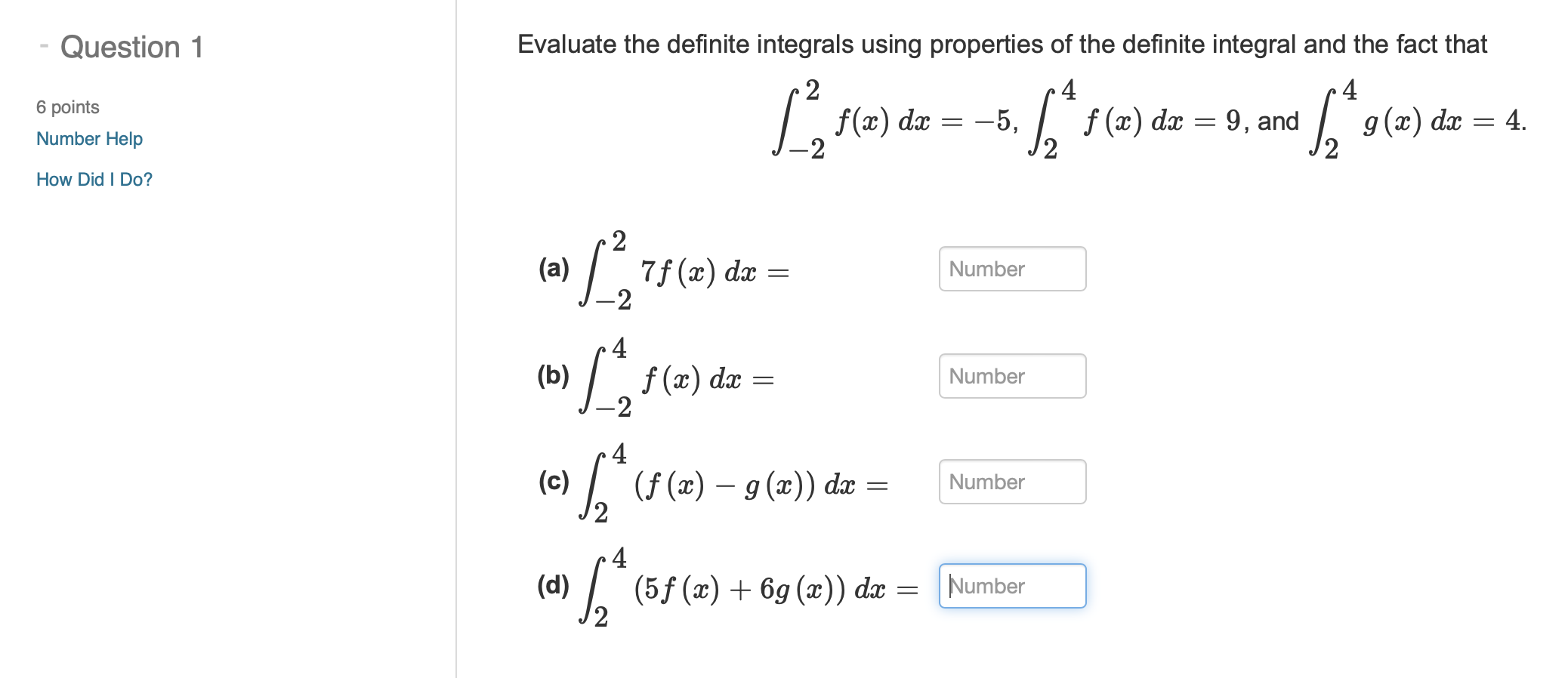 Solved Evaluate the definite integrals using properties of | Chegg.com