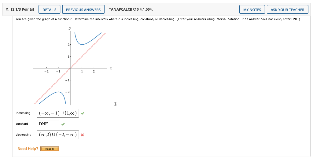 Solved 2. [2.1/3 Points] DETAILS PREVIOUS ANSWERS | Chegg.com