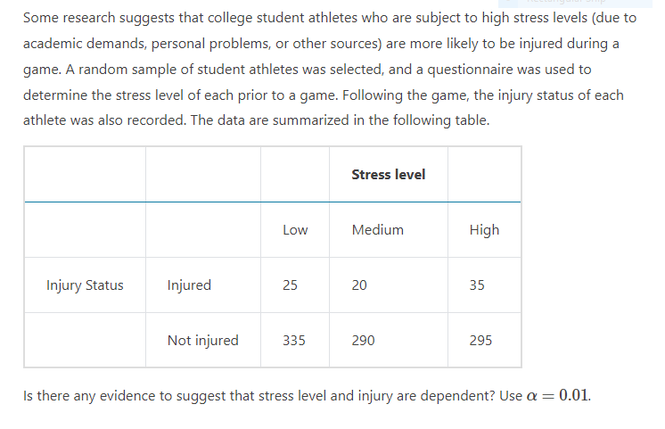 Solved Some research suggests that college student athletes | Chegg.com