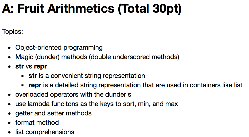Solved Python: Fill in the codes where marked | Chegg.com