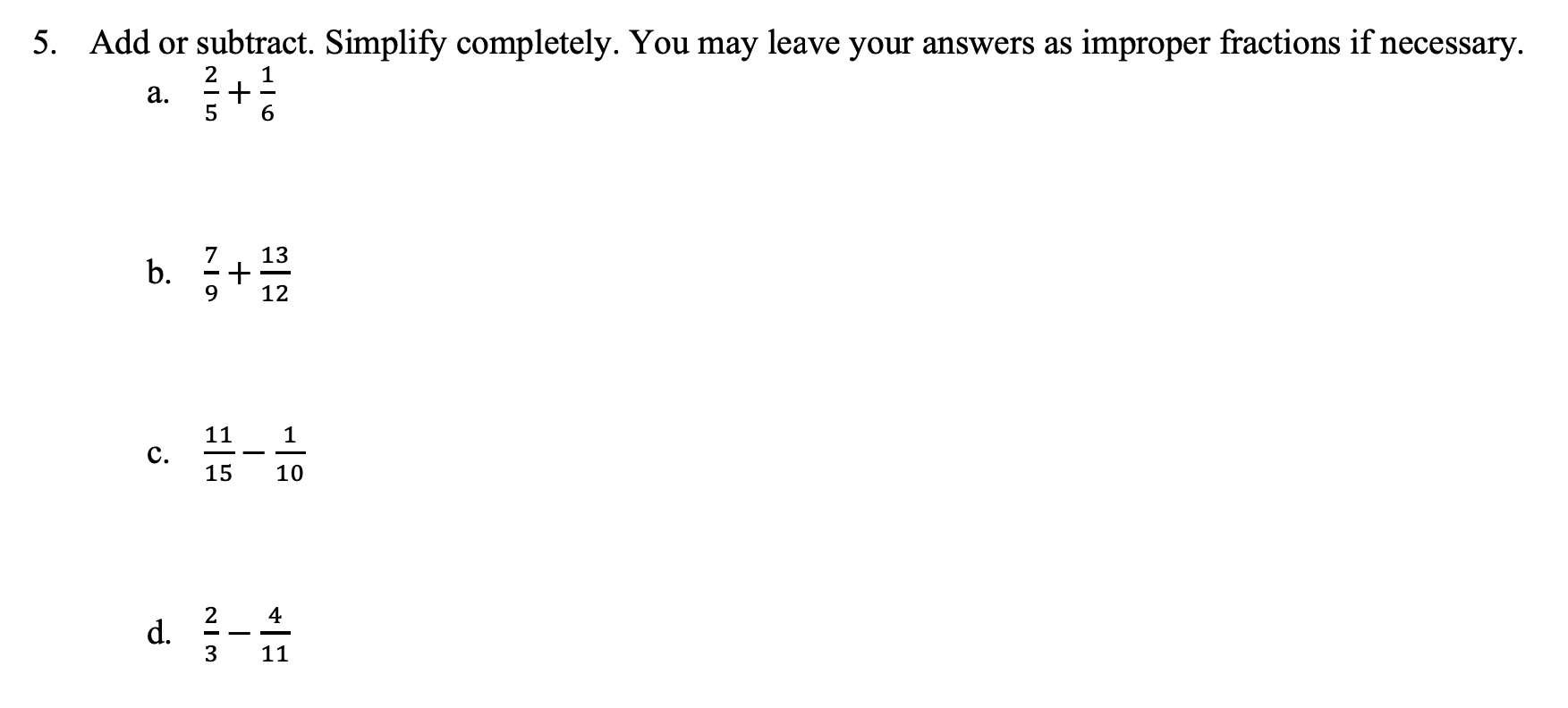 Solved a A fraction, , is considered simplified if the only | Chegg.com