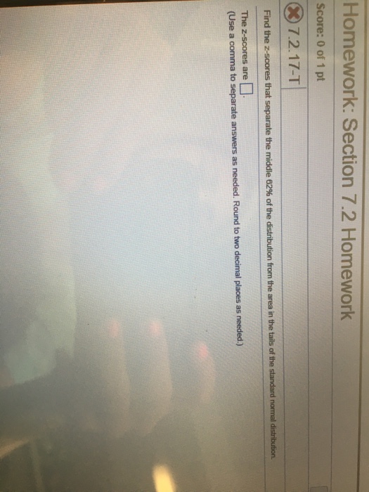 Solved Homework Section 7 2 Homework Score 0 Of 1 Pt