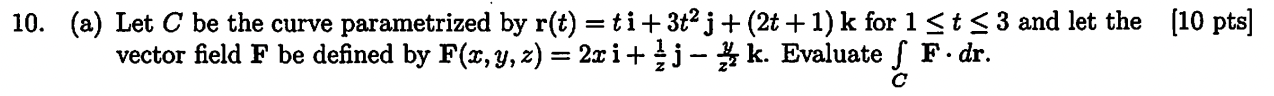 Solved (a) Let C be the curve parametrized by | Chegg.com