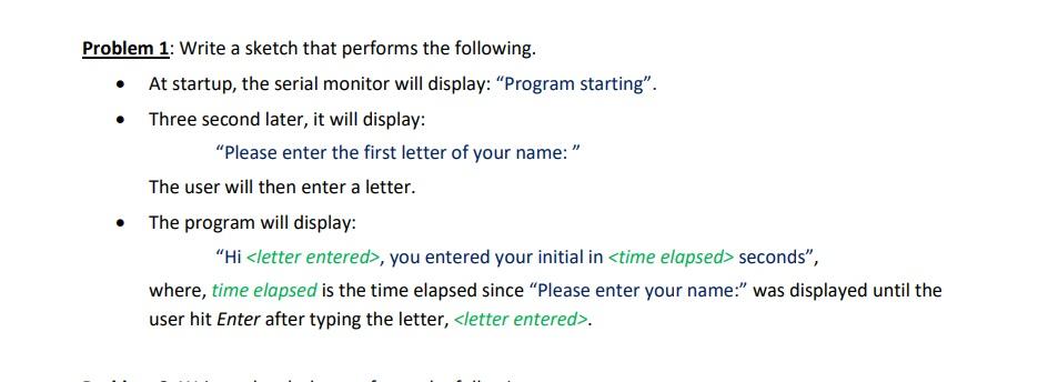 Solved Please complete in tinkercad. This is all the | Chegg.com