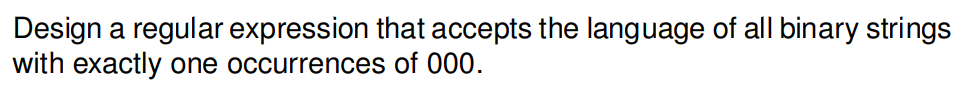 Solved Design a regular expression that accepts the language | Chegg.com