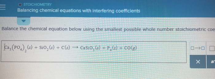 Solved ( STOICHİOMETRY Balancing chemical equations with | Chegg.com