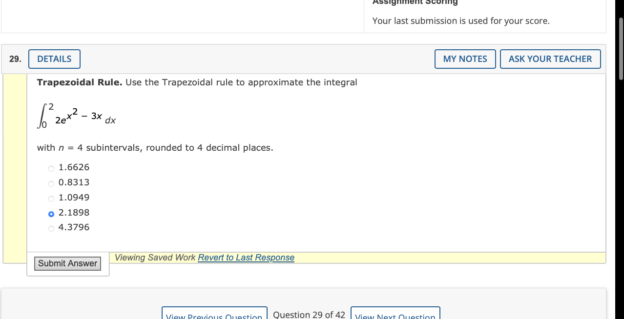 Solved Trapezoidal Rule. Use the Trapezoidal rule to | Chegg.com