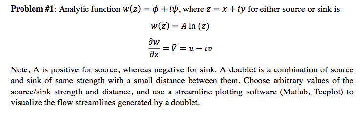 Solved Analytic function w(z)=ϕ+i\psi , ﻿where z=x+iy for | Chegg.com