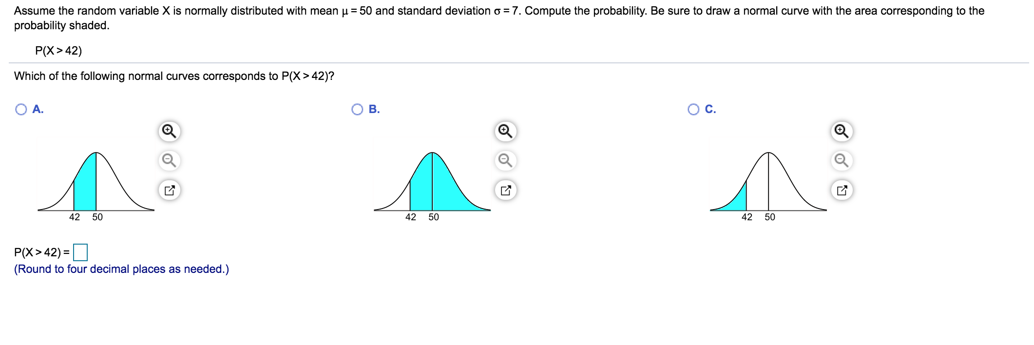 Solved Assume the random variable X is normally distributed | Chegg.com