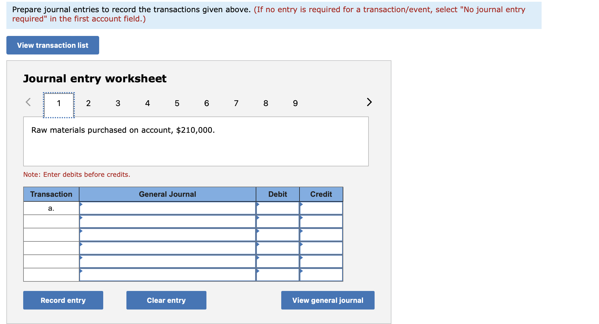 Solved Journal entry worksheet ivule. CIILEI | Chegg.com