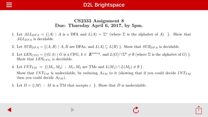 Solved Let ALL_DFA = { | A is a DFA and L(A) = sigma^* | Chegg.com