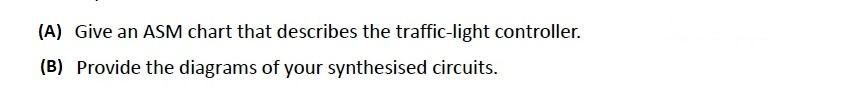 these are all the codes for this traffic light | Chegg.com