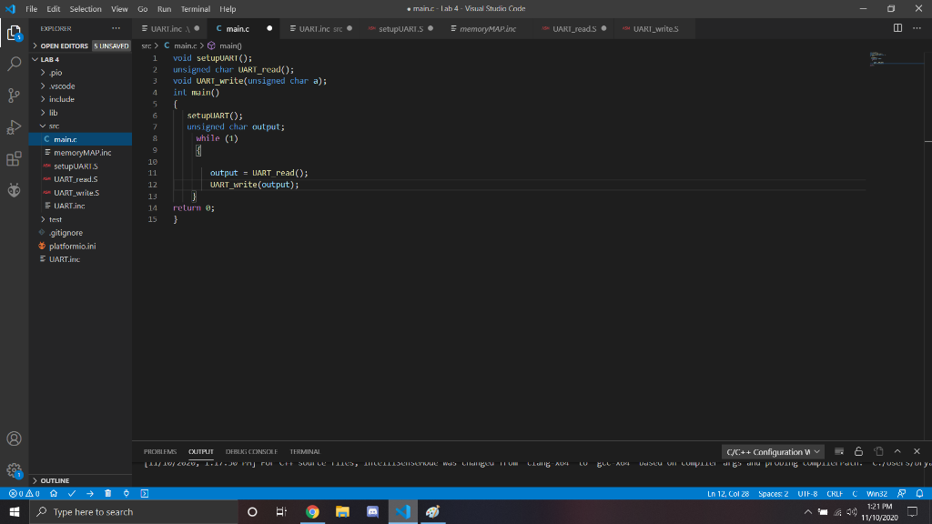 File Edit Selection View Go Run Terminal Help • | Chegg.com