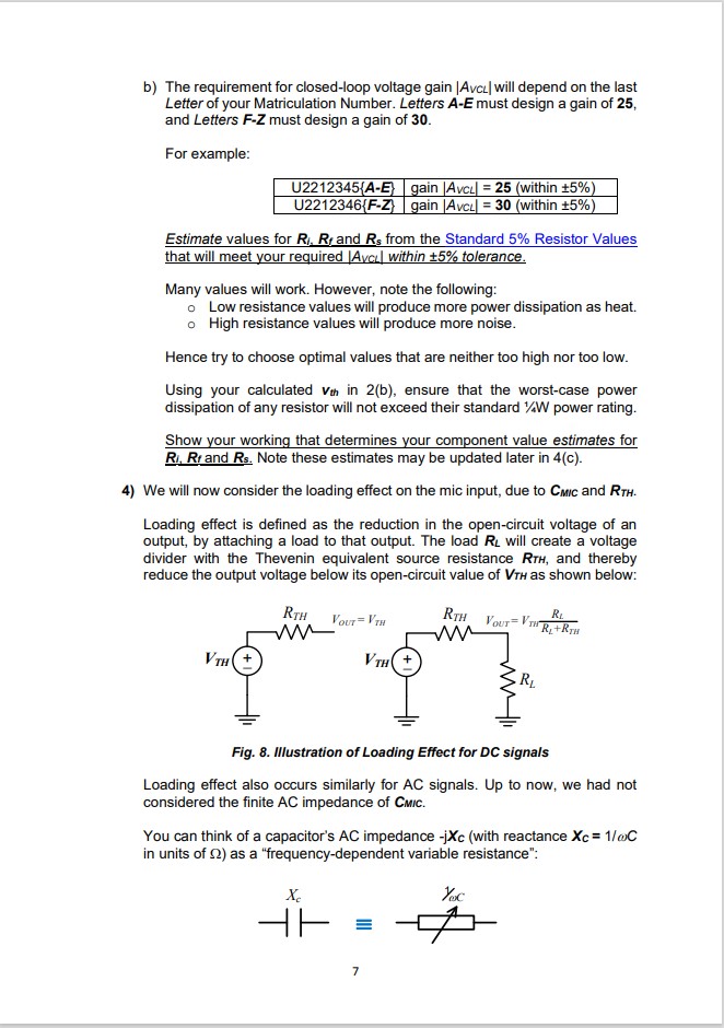 Solved (8) Determine the maximum undistorted input with the | Chegg.com
