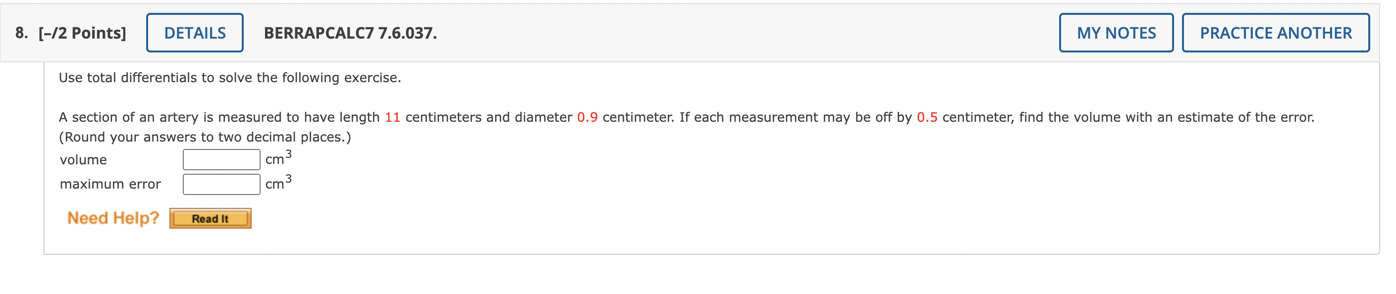 Solved Use total differentials to solve the following | Chegg.com