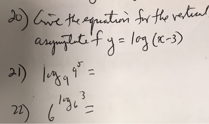 Solved log (c-3) | Chegg.com