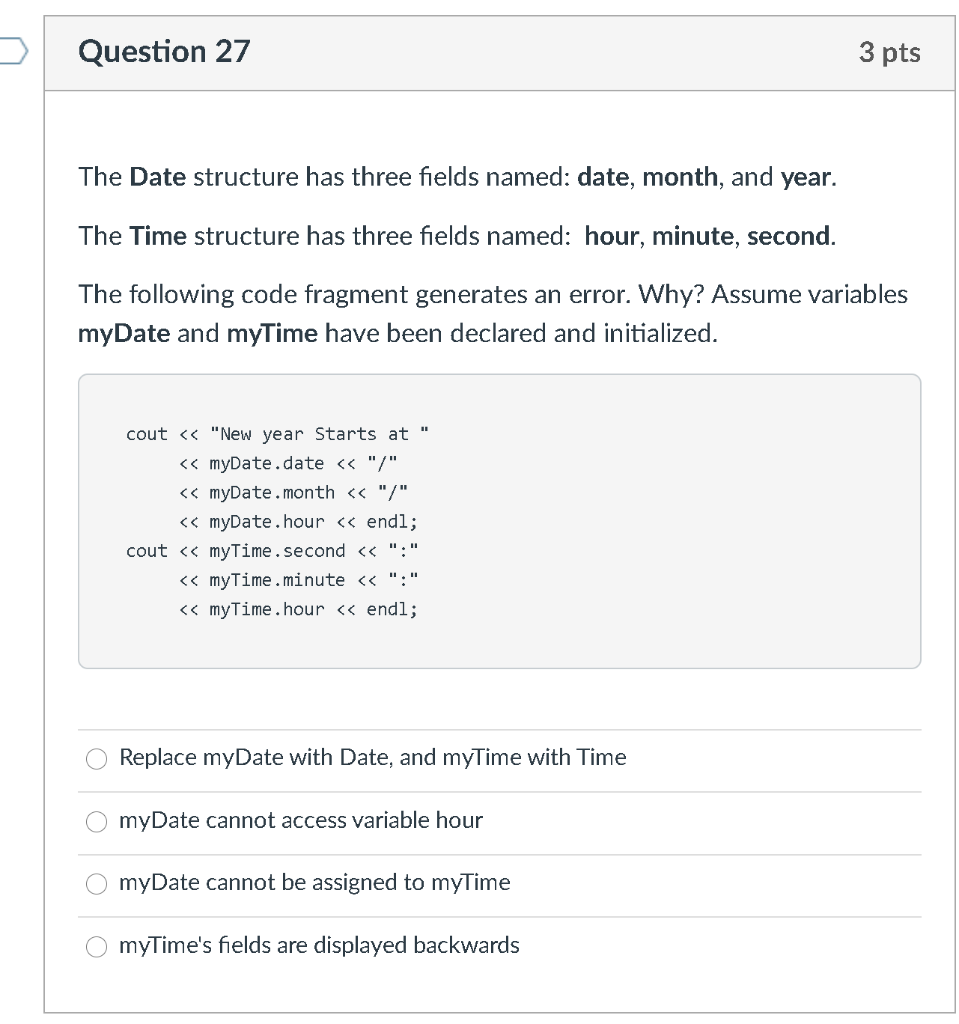 Solved D Question 25 2 Pts Given The Structure Below