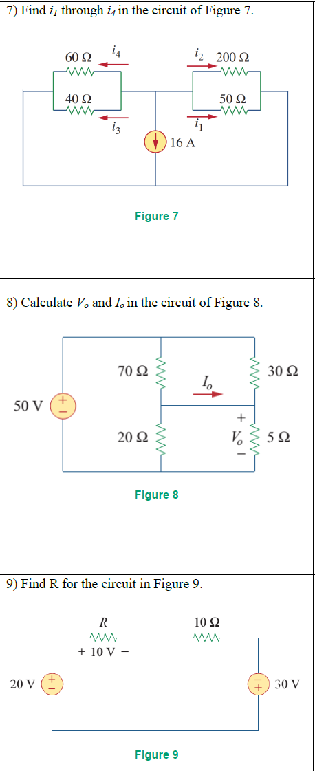 Solved 1) Calculate v and ix in the circuit of Figure 1. 8 V | Chegg.com